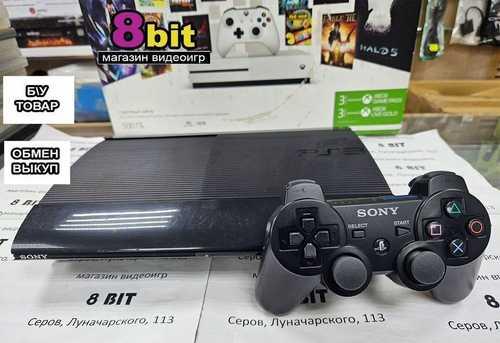 Sony PS3 Super Slim 500Gb идеальная + много игр