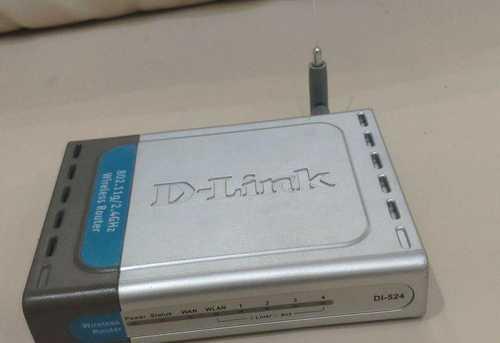 Wi-Fi роутер D-link DI-524