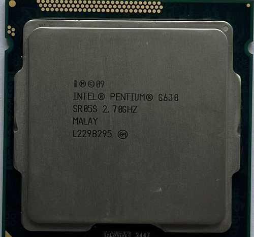 Процессор Intel Pentium G630 LGA1155