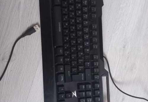 Продам игровую клавиатуру ZET gaming damage