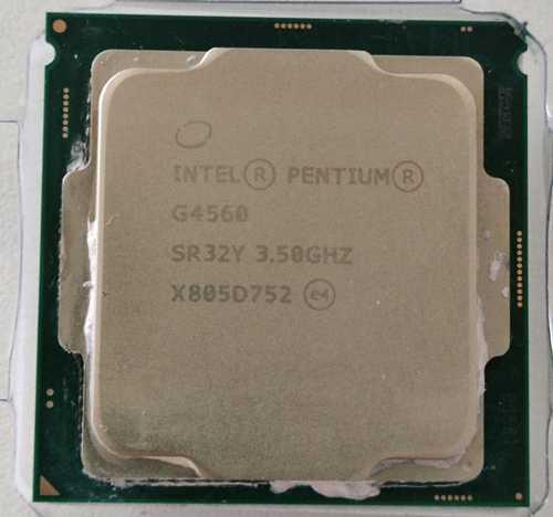 Процессор intel pentium g4560