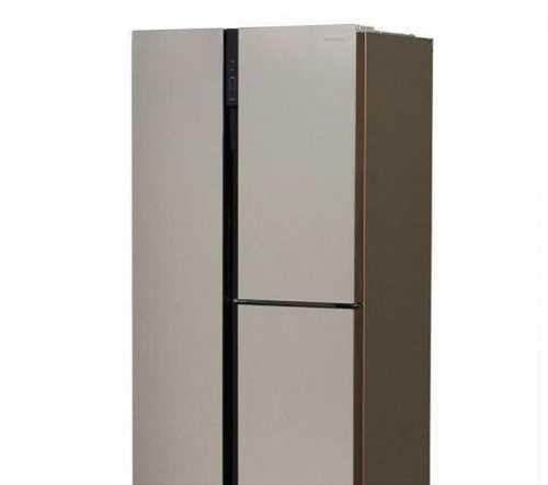 Холодильник Hyundai cs6073fv Side-by-Side трехкаме