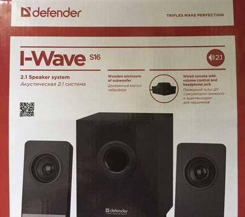 Аккучтичечкая система defender I-Wave S16 2.1