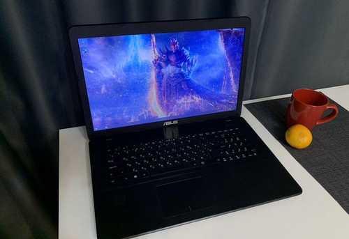 Большой ноутбук Asus 17" 8gb, i5-5200u, 1120gb