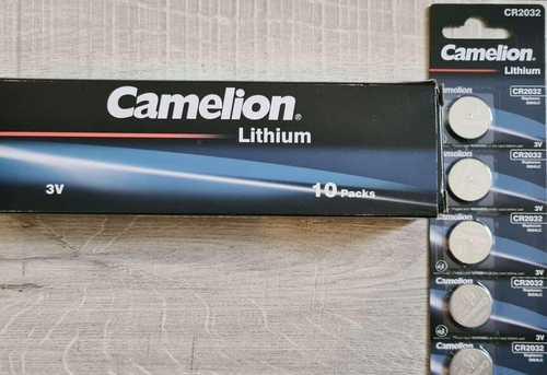 Литиевая батарейка (таблетка) Camelion CR2032 BL-5