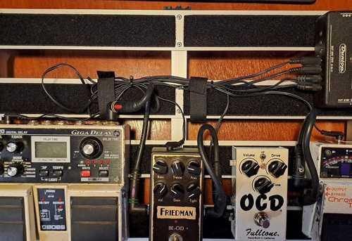 Fulltone ocd, Boss dd-20, TU-2