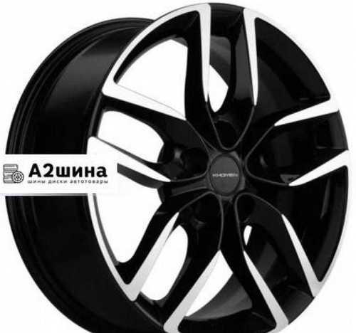 Диски Khomen Wheels KHW1708 (Haval F7/F7x) Black-FP 6,5*17 5*114,3 ET40 64,1