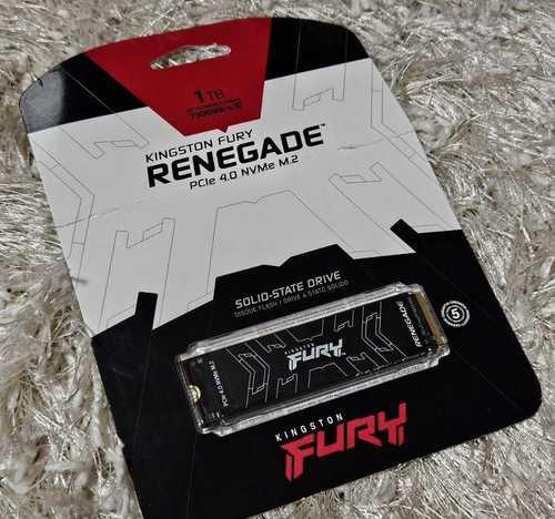 SSD M.2 Kingston fury Renegade 1TB (Здоровье 99%)