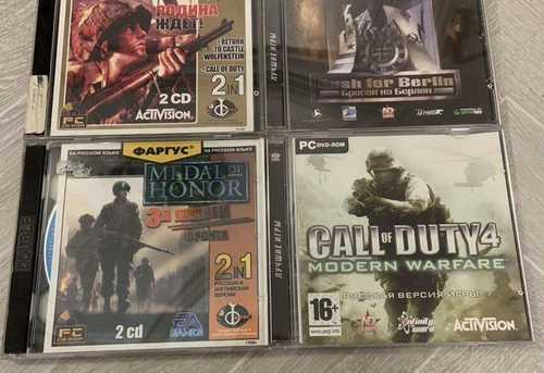 Компьютерная игра Medal of Honor и Call of Duty 4