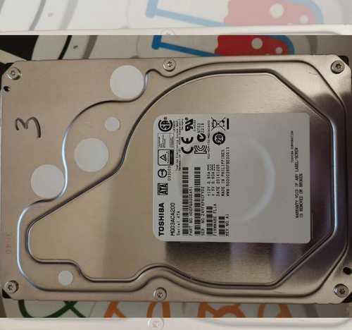 HDD toshiba MG03ACA200 2TB