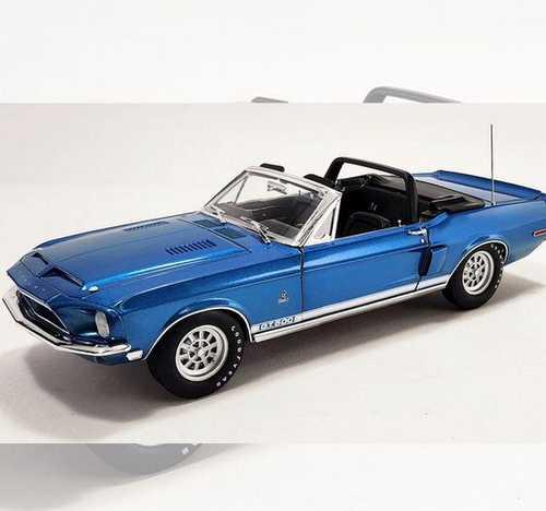 Shelby GT500 Convertible 1968 Acapulco Blue 1/18