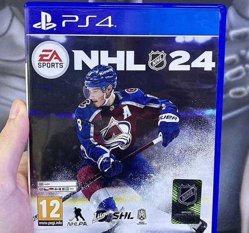 Диск ps4 ps5 NHL 24