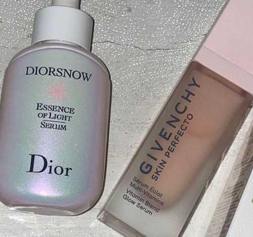 Крема и сыворотки Dior, Givenchy, guerlain