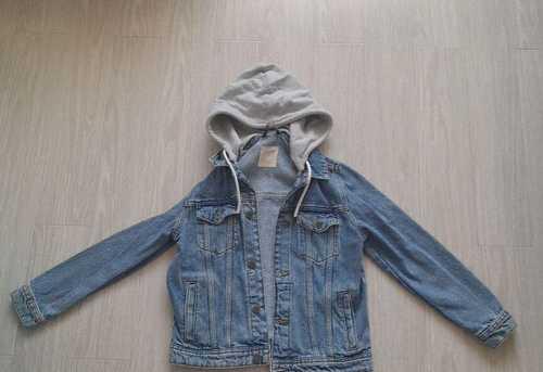 Джинсовая куртка для мальчика 146 см 10-11 лет