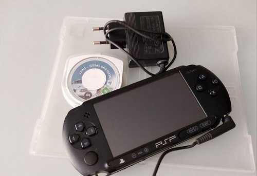 Sony PSP e 1008 прошитая чёрная