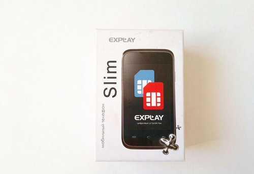 Коробка explay slim