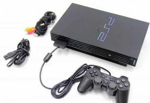 Sony PS 2 FAT (scph 50008) +fmcb Free MC Boot-64мб