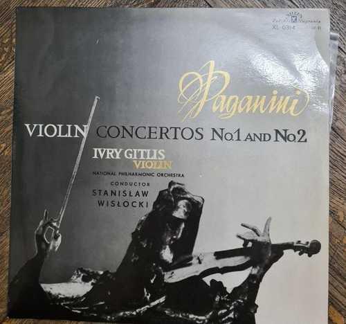 Paganini - Violin Concertos 1&2, Ivry Gitlis, muza