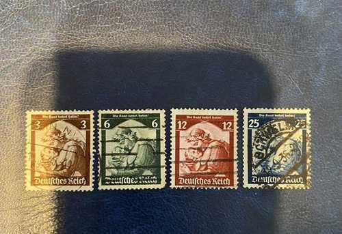 Почтовые марки германии 1935 г