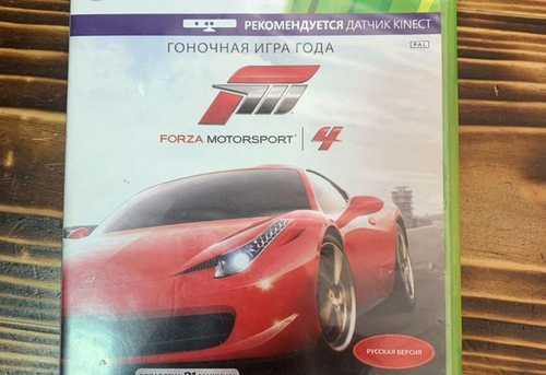Forza motorsport 4 диск xbox 360