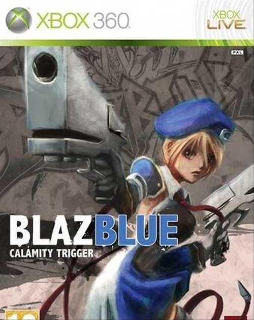 BlazBlue: Calamity Trigger (Xbox 360, англ, бу)