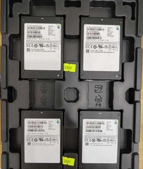 SSD Samsung PM1643a 960 Гб mzilt960hbhq SAS