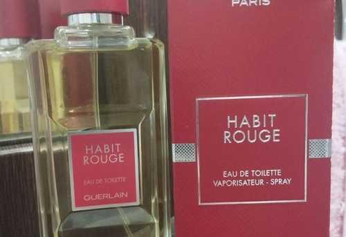 Guerlain habit rouge туалетная вода оригинал