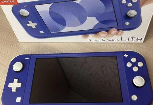 Nintendo switch lite прошитая Blue