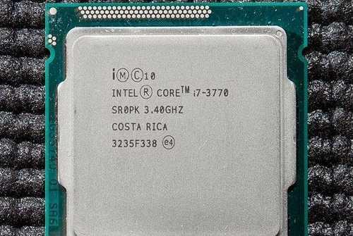 Процессор intel 8 потоков сокет 1155 Core i7-3770
