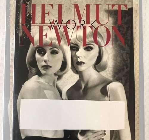 Фотоальбом "Helmut Newton work" Хельмут Ньютон