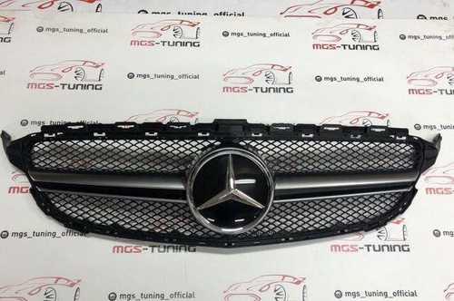 Решетка C63 Chrome Дистр Mercedes С-Class W205