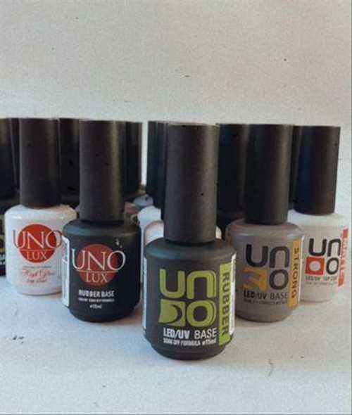 Новые основы UNO (rubber base,strong,top) 15 ml