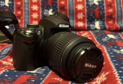 Зеркальный фотоаппарат nikon d5000 и объектив