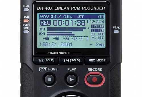 Tascam DR-40X портативный PCM стерео рекордер