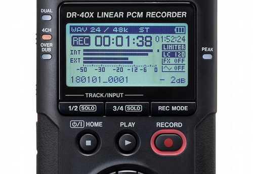 Tascam DR-40X портативный PCM стерео рекордер