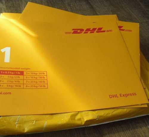 Курьерский конверт DHL с карманом