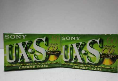 Sony UX-S Chrome Class CD60 Аудиокассеты