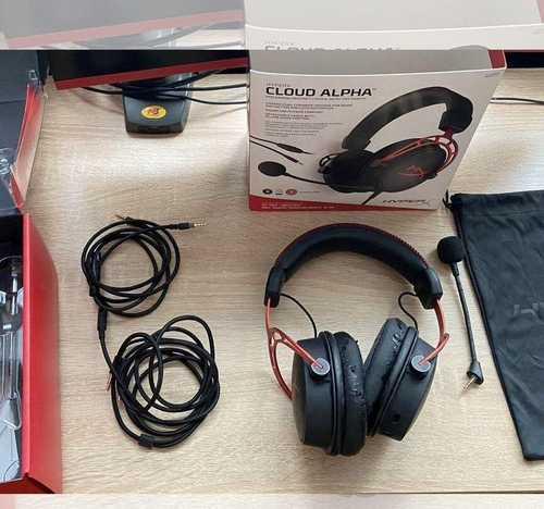 Наушники hyperx cloud alpha HX-hsca-RD