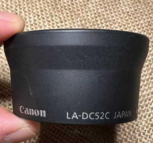 Canon LA-DC52C переходное кольцо на резьбу 52 мм