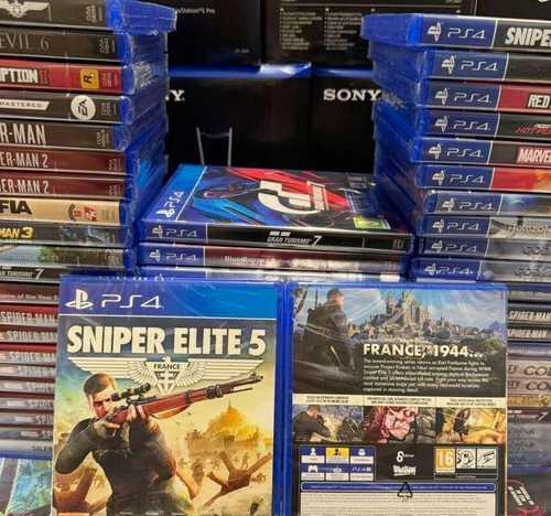 Sniper elite 5 ps4 новый