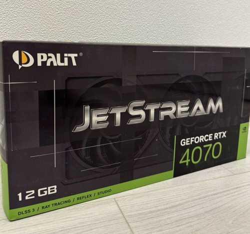 Palit Видеокарта GeForce RTX 4070 JetStream 12 гб