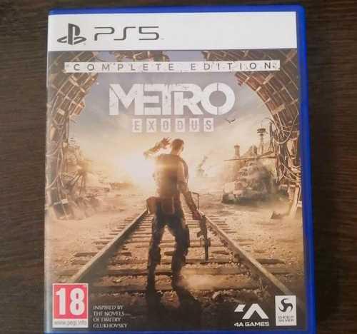 Игра Metro Exodus для PS5