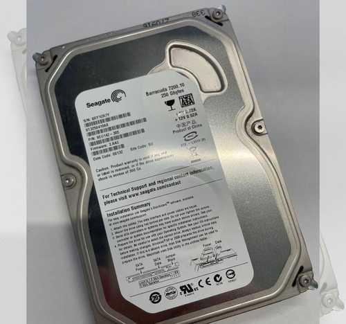 Жесткий диск Seagate 3.5 250Gb ST3250410AS