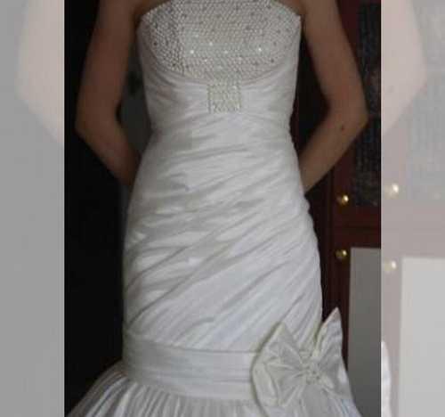 Свадебное платье, размер 42-44 (S)