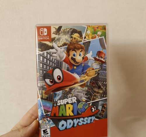 Игра Nintendo switch картридж Super Mario Odyssey