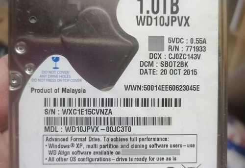 Жесткий диск Western Digital WD Blue 1 тб