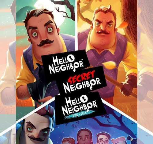 Игра Hello Neighbor для xbox 2 части. Лицензия