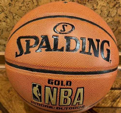 Баскетбольный мяч spalding nba gold р7