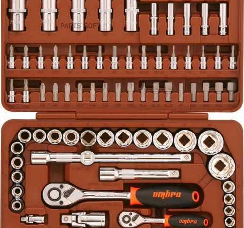 Ombra OMT94S12 Набор инструмента 94 пр. 1/2" 1/4" 12 гр. Ombra