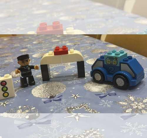 Конструктор совместим с lego duplo